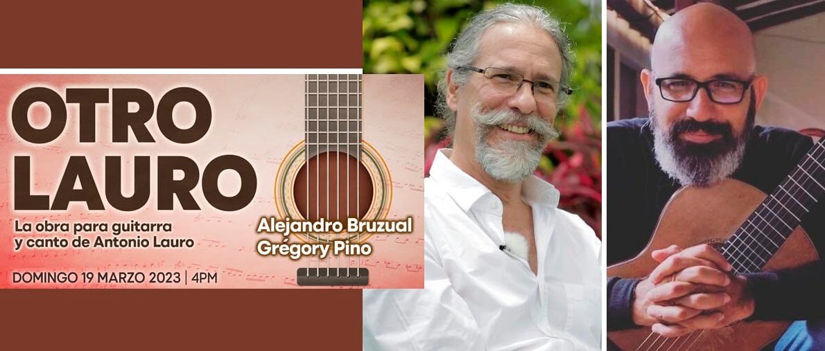 Alejandro Bruzual y Gregory Pino rinden homenaje a Antonio Lauro en ...